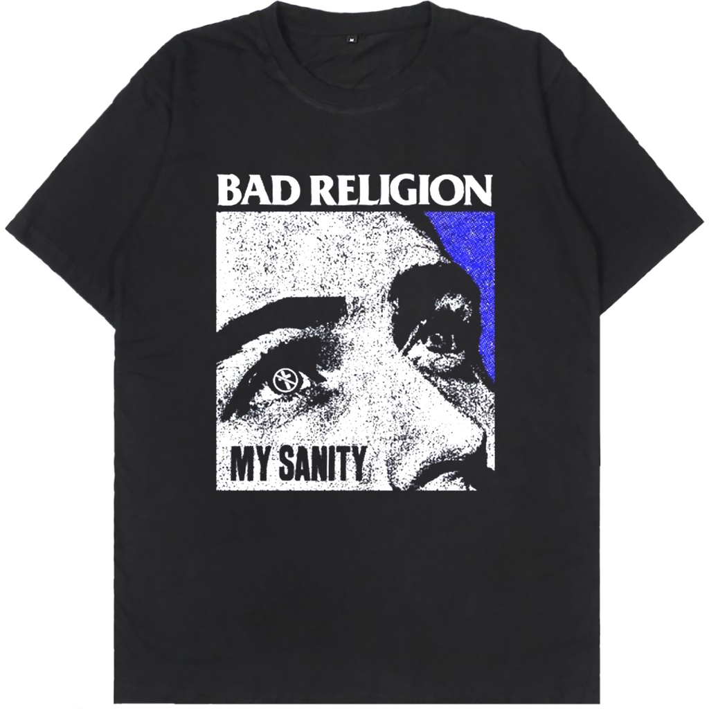 Jual KAOS BAD RELIGION MY SANITY | Shopee Indonesia