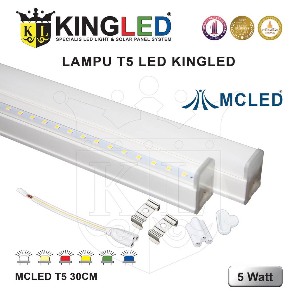 Jual MCLED Lampu T5/TL 5 Watt / 9 Watt / 14 Watt / 18 Watt / LED TUBE TL/T5 5 Watt - 18 Watt ...