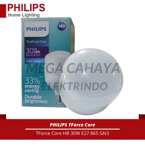 Jual PHILIPS lampu LED TForce Core HB 30W E27 865 GN3 | Shopee Indonesia