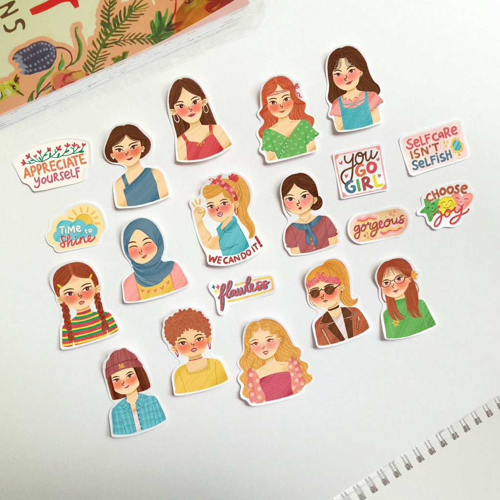 Jual STIKER JURNAL | STICKER CUTTING | STICKER PACK | Shopee Indonesia