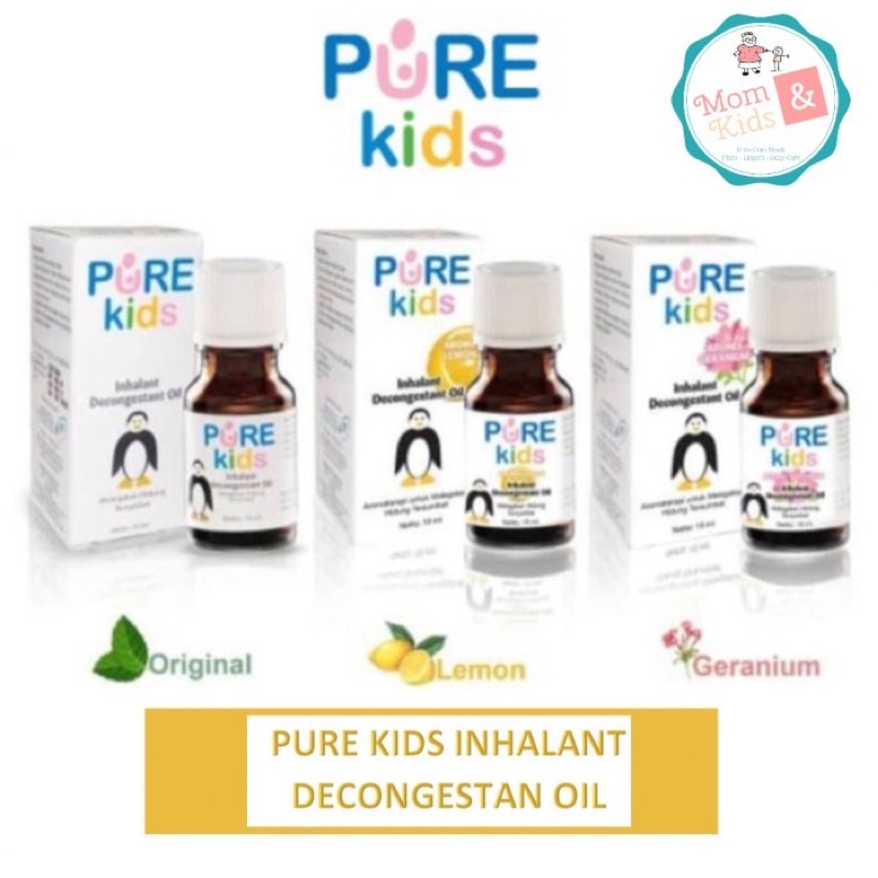Jual Purekids Pure Kids Inhalant Decongestant Oil 10ml Obat Hidung ...