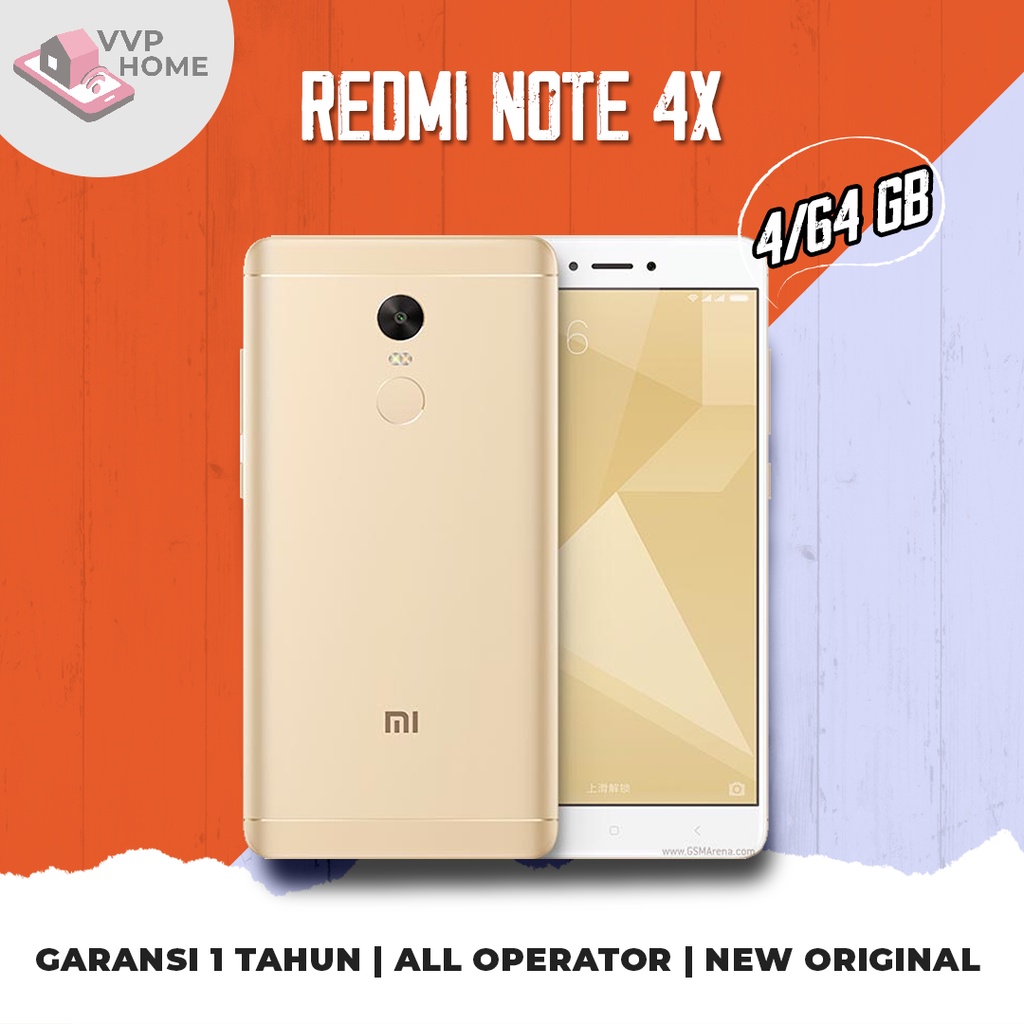 Jual XIAOMI REDMI NOTE 4X 4/64GB GARANSI 1 BULAN | Shopee Indonesia