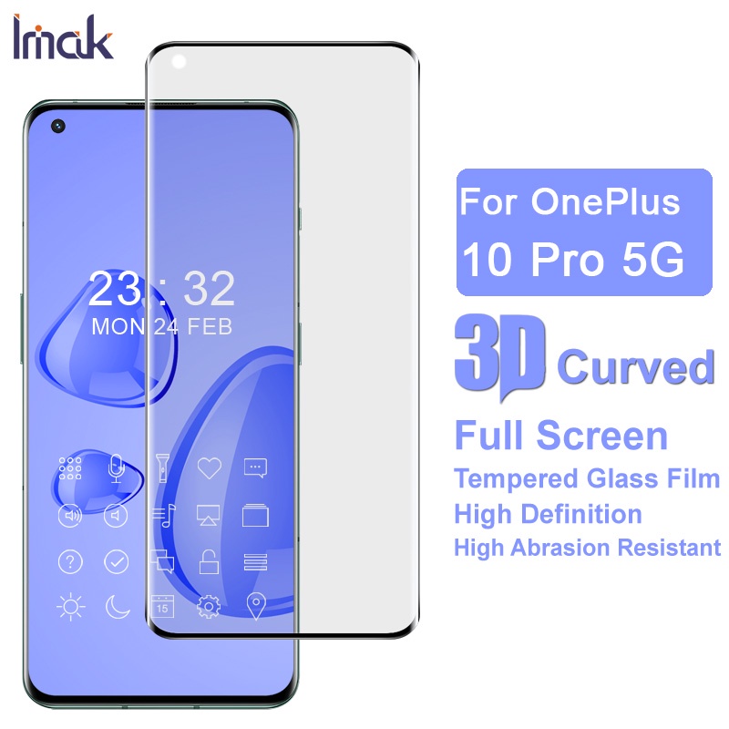 Jual Tempered Glass Oneplus 10 Pro Imak 3d Curved Full Cover Screen