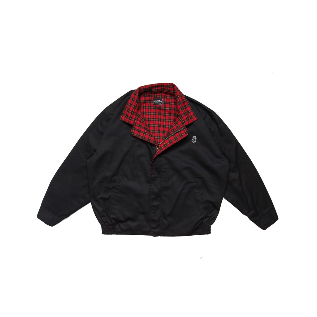Jual Imokey Rodney Black: Reversible Harrington Jacket - Jacket Pria ...