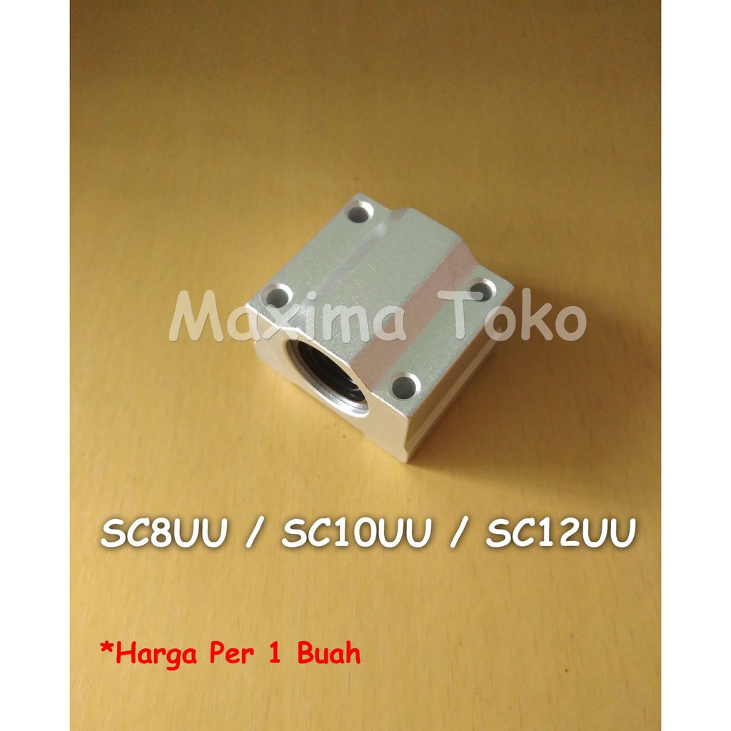 Jual SC6UU SC8UU SC10UU SC12UU SC16UU SC20UU Linear Motion Bearing ...
