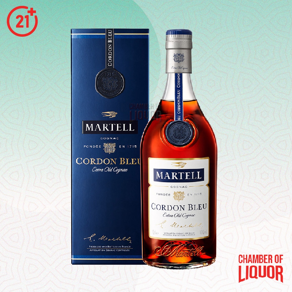 Jual Martell Cordon Bleu (MCB) Cognac 700ml | Shopee Indonesia
