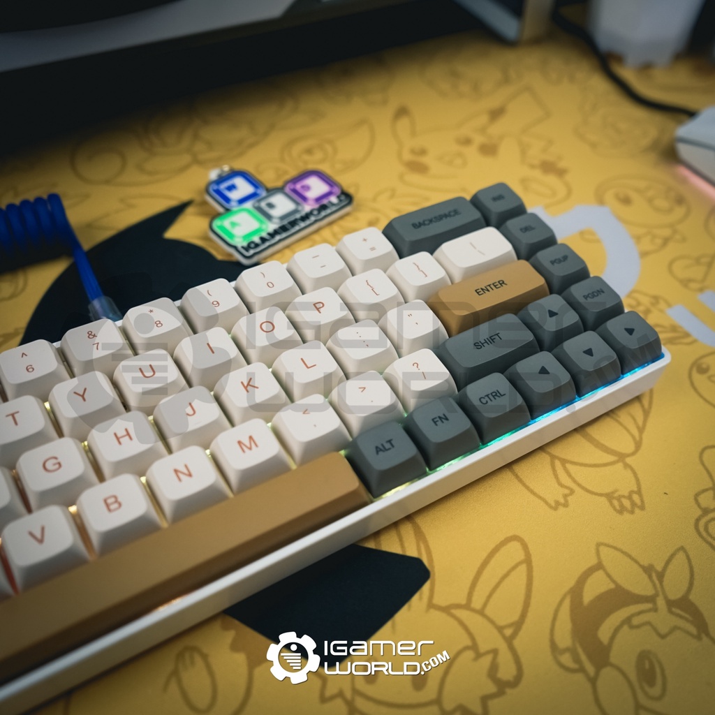 Jual Keycaps Shimmer Gold XDA Profile PBT 127 Keys for Mechanical ...