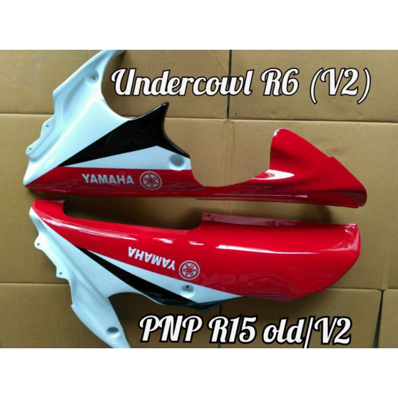 Jual Undercowl Buat Yamaha R15 old/V2 Model Yamaha R6 V2 | Shopee Indonesia