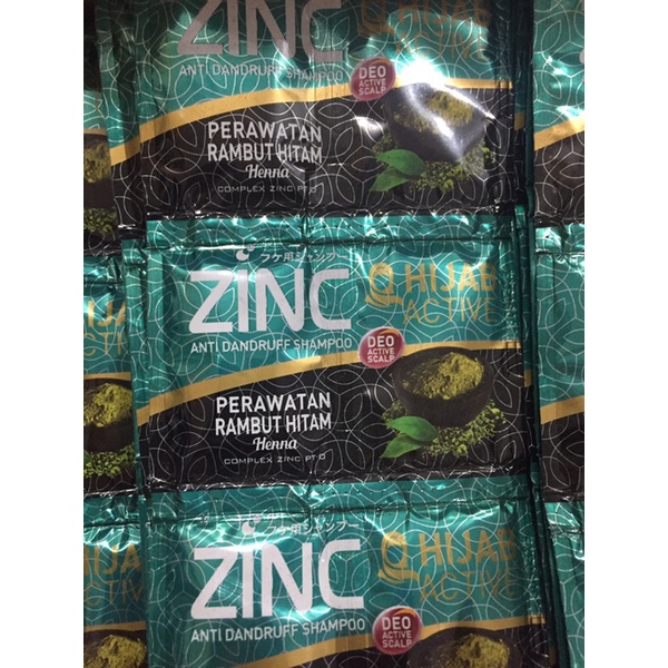 Jual Shampoo Zinc sachet rencengan | Shopee Indonesia
