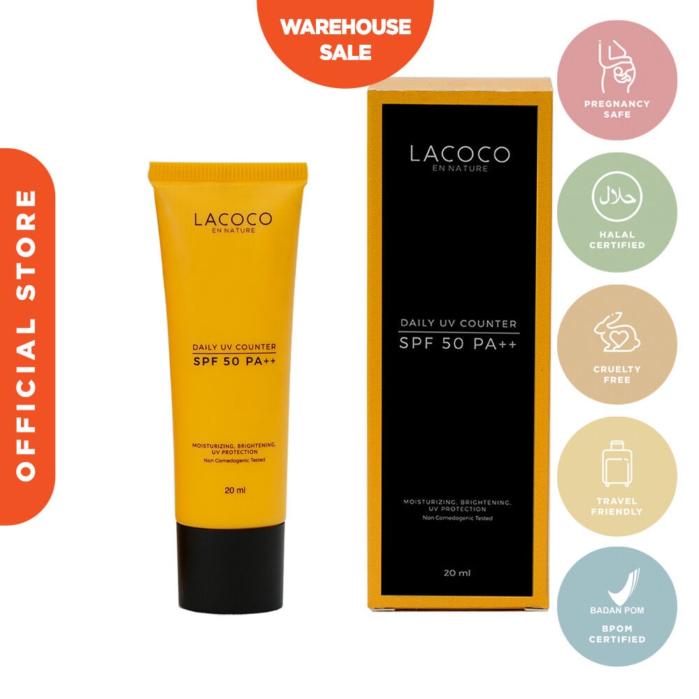Jual MSBB - Lacoco Daily UV Counter spf 50 PA++ WAREHOUSE SALE | Shopee ...