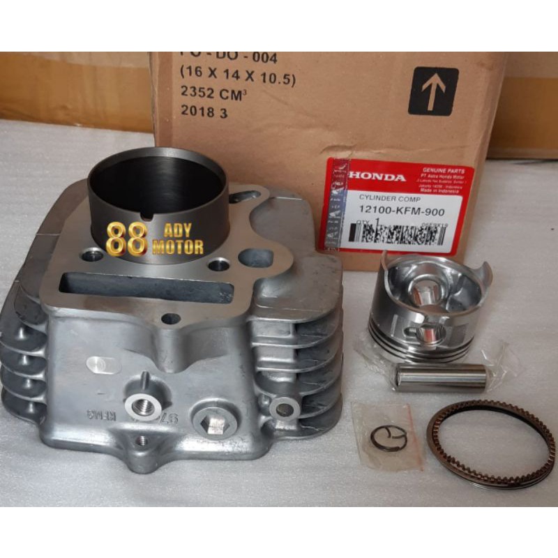 Jual BLOK SEHER KOMPLIT / ASSY HONDA KFM SUPRA FIT / LEGENDA ( FREE PISTON - RING - PEN DAN ...