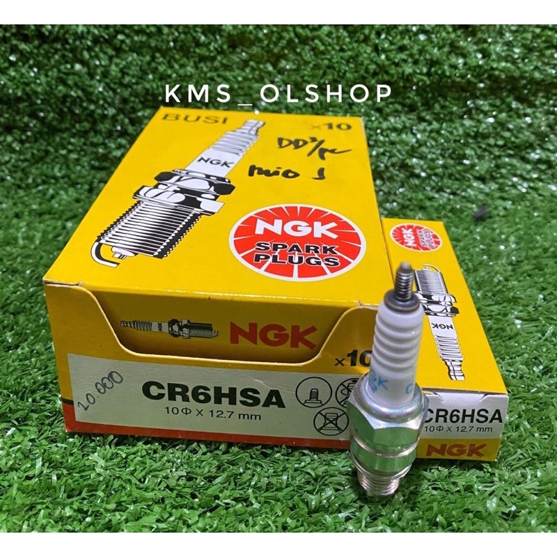 Jual Busi NGK CR6HSA busi mio j mio gt mio m3 fino fi soul gt fino (Asli) | Shopee Indonesia