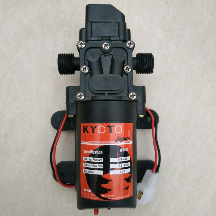 Jual Dinamo Sprayer Elektrik Pompa Air Water Pump DC 12 Volt 130 psi ...