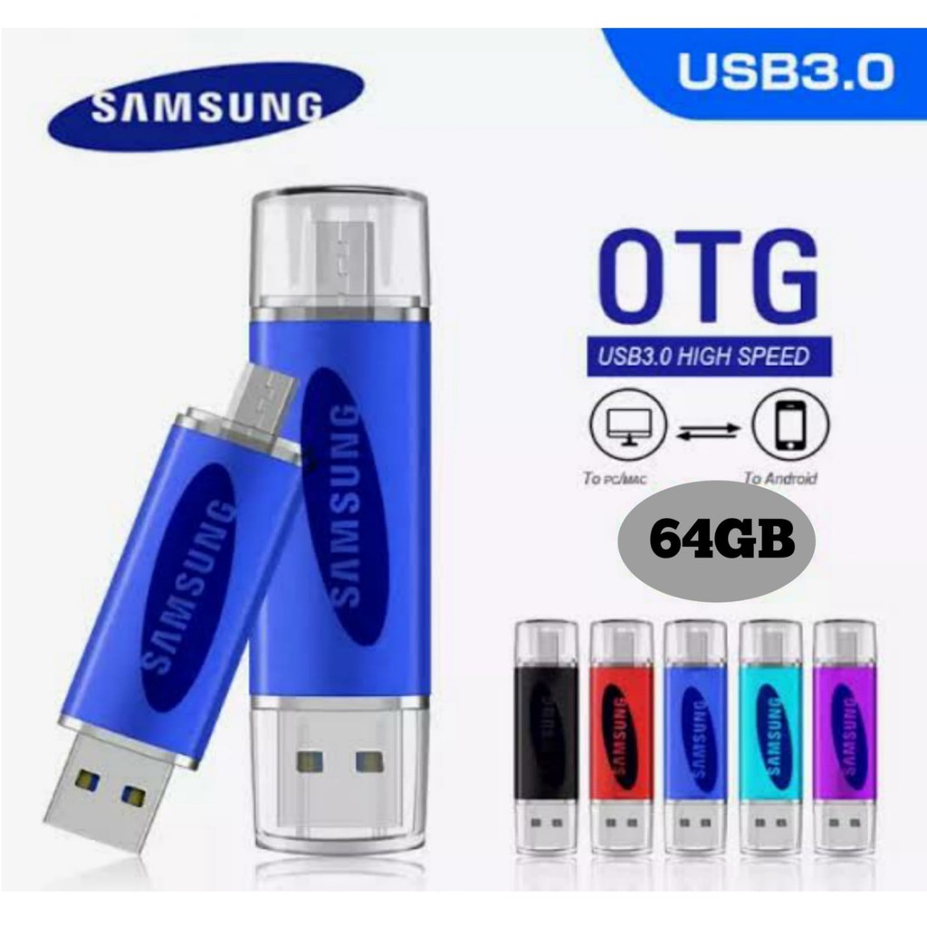 Jual Flashdisk OTG Samsung 32GB Flash Disk OTG / USB Drive | Shopee ...