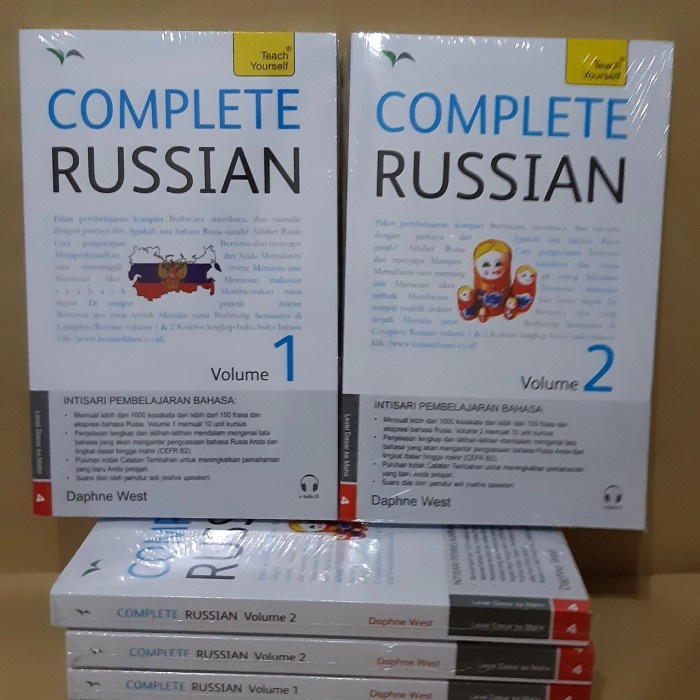 Jual Akiffa | Belajar Bahasa Rusia " Paket Complete Russian Vol. 1 &2 ...