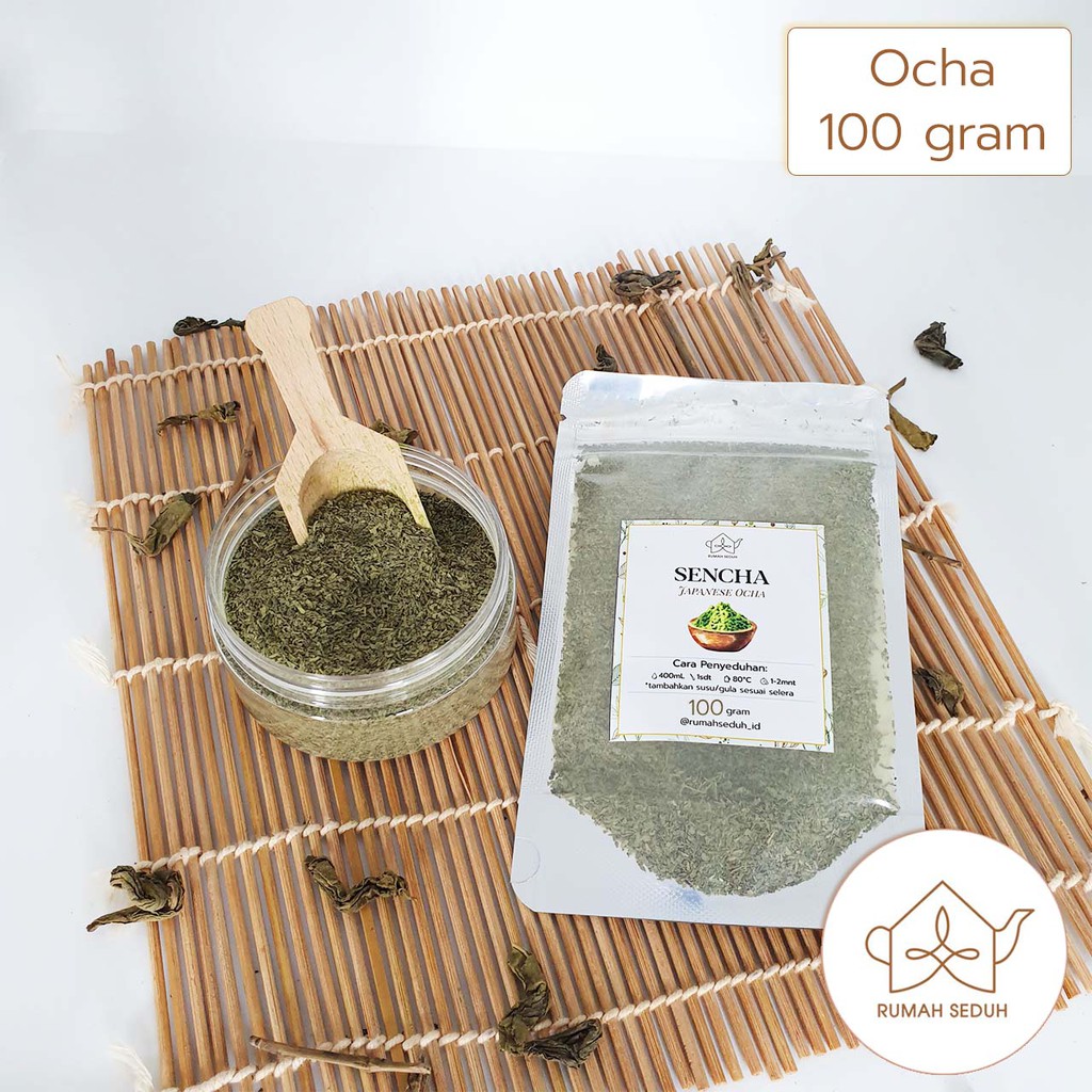 Jual 100gr Ocha / Sencha / Japanese Green Tea BP | Shopee Indonesia
