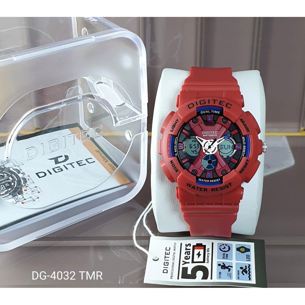 Jual DIGITEC ORIGINAL DG 4032 DUAL TIME WANITA | Shopee Indonesia