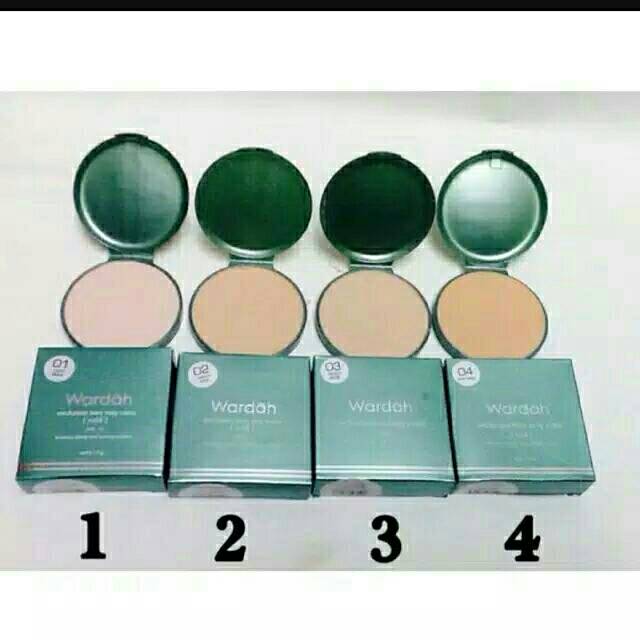 Jual [BPOM] Wardah Exclusive Two Way cake refill / Bedak Refill Padat ...