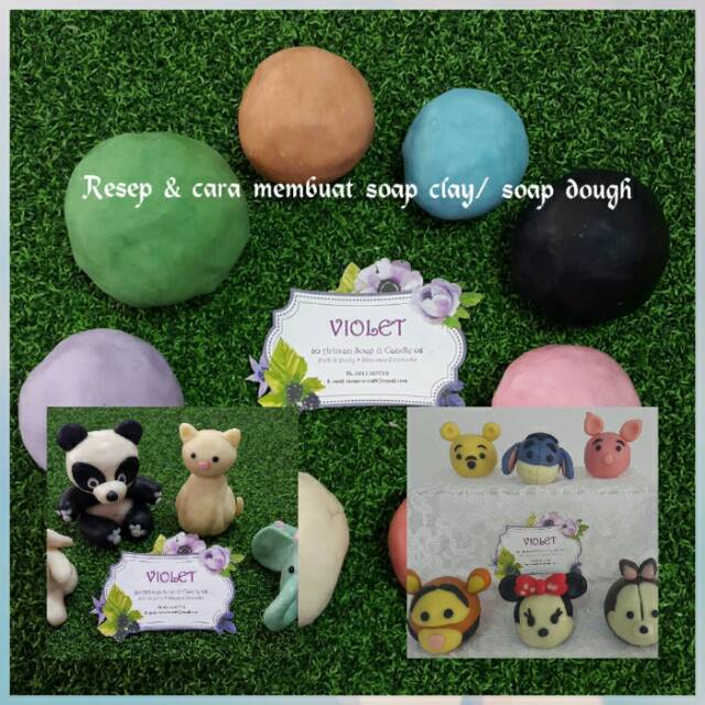 Jual Resep dan cara membuat cold process soap clay/ soap dough | Shopee ...