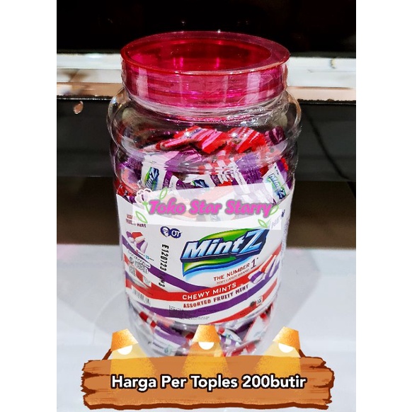 Jual [Per Botol] Mintz Permen Grapemint 2,3gr Permen viral Orang Tua OT peppermint peppermintz ...