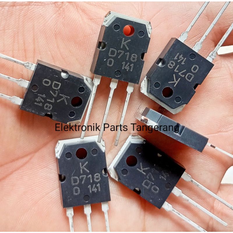 Jual D718 ORIGINAL TRANSISTOR D718 D 718 2SD718 Original 2SD 718 2S 718 ...