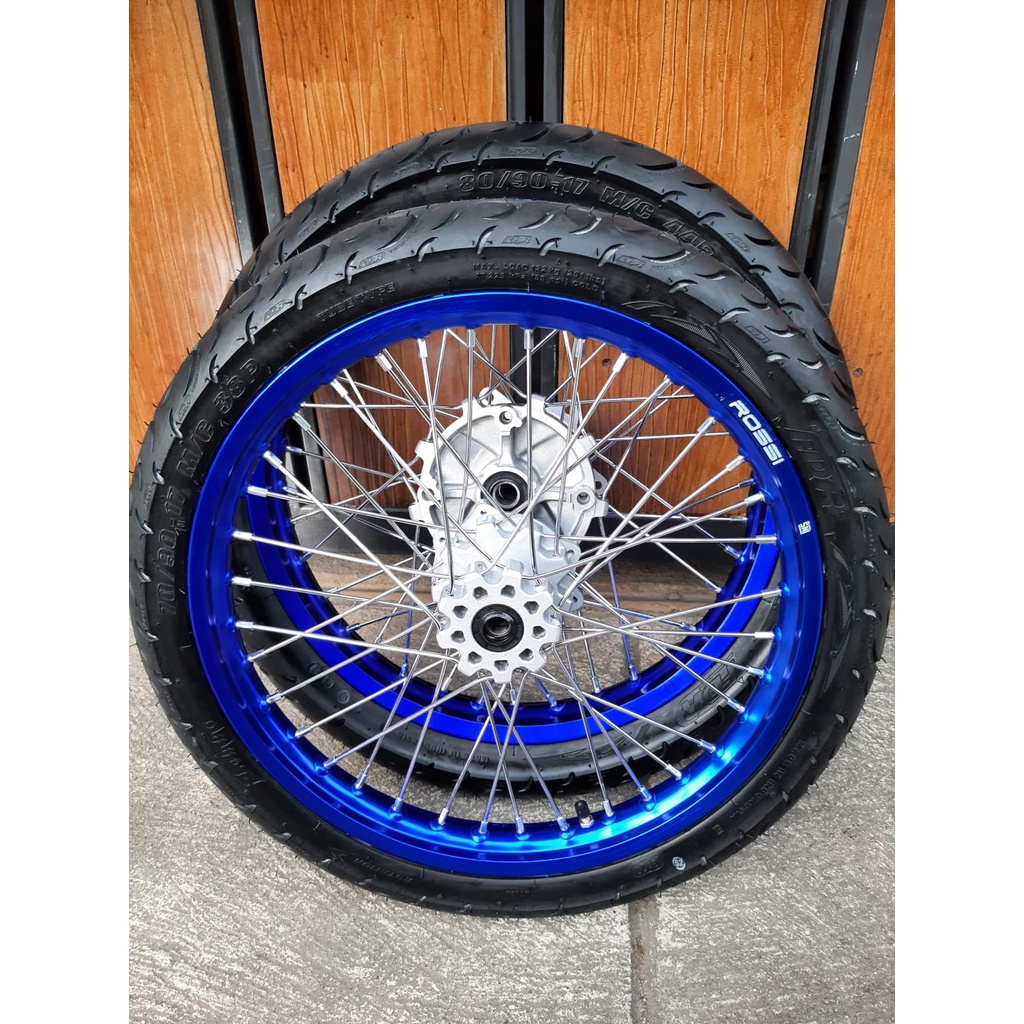 Jual BAN SET VELG SET PNP CRF150L MODEL BAN CACING THAILOOK | Shopee ...
