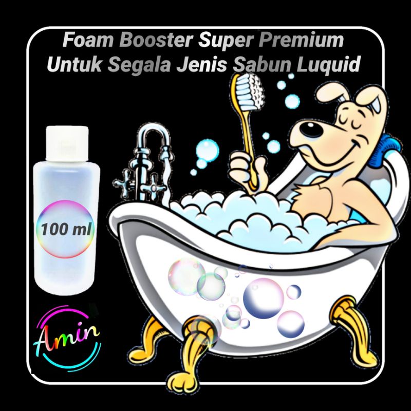 Jual Foam Booster 100 ml Kualitas Super Premium Penambah Busa Sabun ...