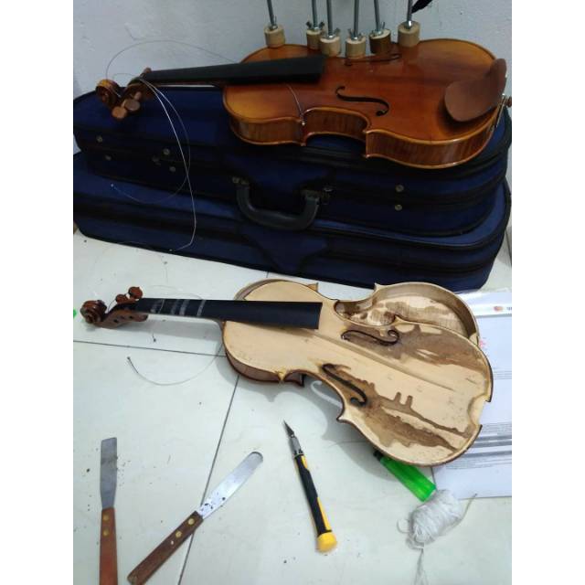 Jual Bridge biola 4/4 dan terima servis biola viola dam cello | Shopee ...