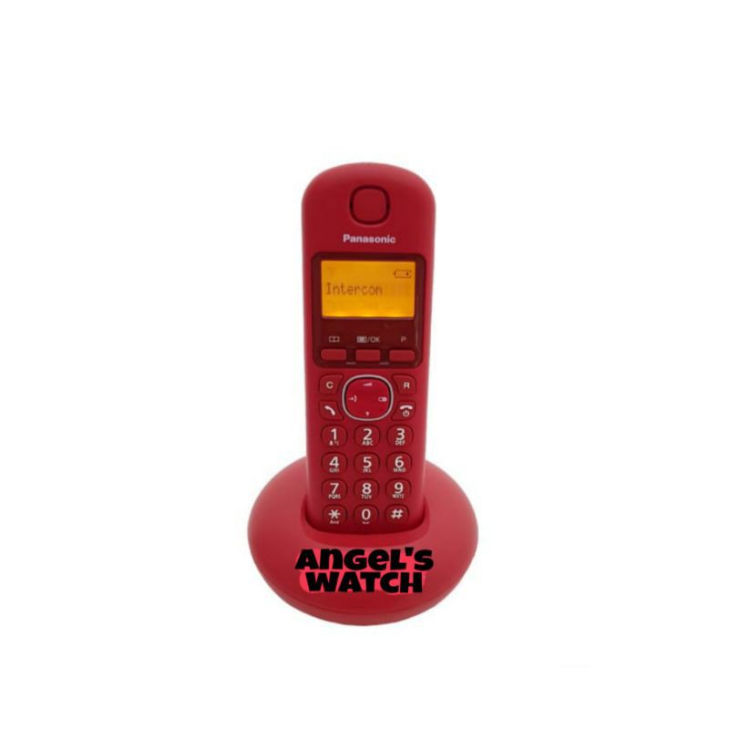 Jual TELEPON RUMAH WIRELESS PANASONIC KX-TGB210 Red Colour-MERAH | Shopee Indonesia