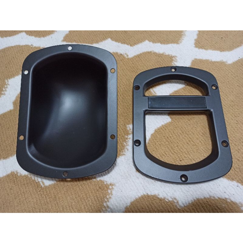 Jual Handle tanam box speaker besi - Model oval double plat | Shopee ...