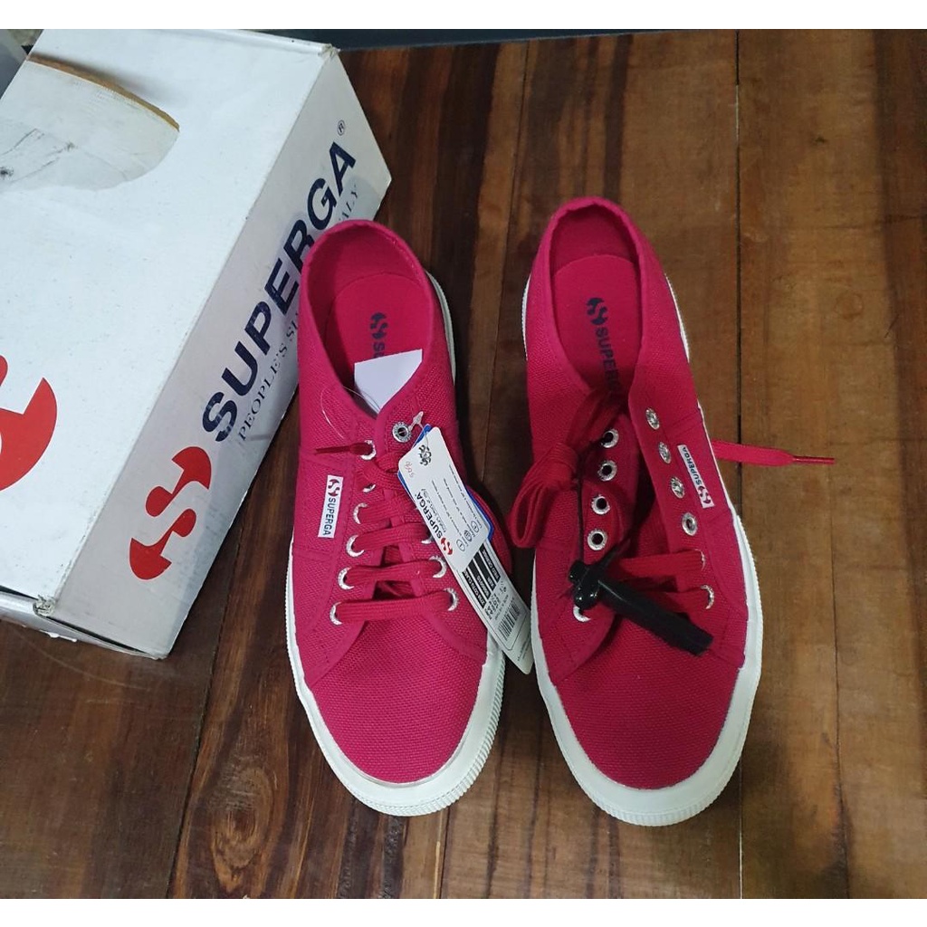 Jual Superga Shoes Original Store Resmi 100% - Red | Shopee Indonesia