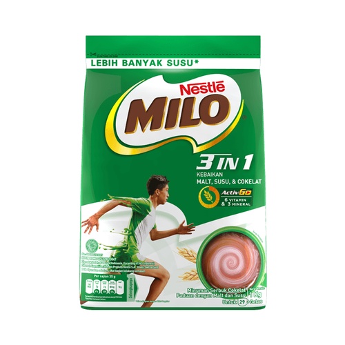 Jual Milo 990gr 3in1/ActiveGo - Susu Anak | Shopee Indonesia