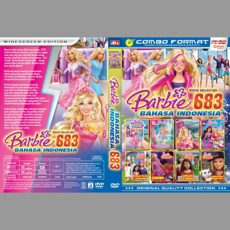Jual KASET FILM KOLEKSI KARTUN ANAK BARBIE VOL 683 | Shopee Indonesia