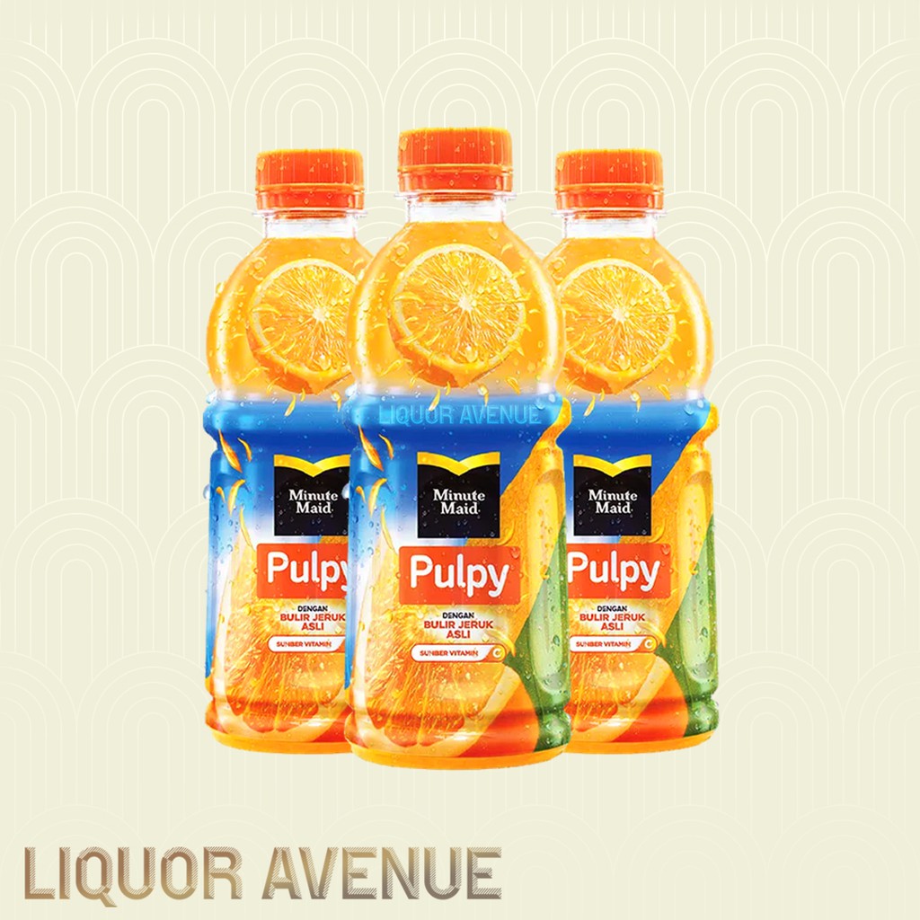 Jual Minute Maid Pulpy Orange 300ml - 3 Botol | Shopee Indonesia