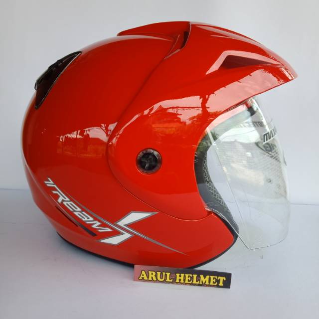 Jual HELM // HELM VOG EXTREAM FIRE RED // VOG TERLARIS MERAH FERARI ...