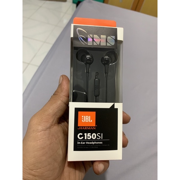 Jual JBL C150SI In-Ear Headphones with Mic Compatible with Android and ...