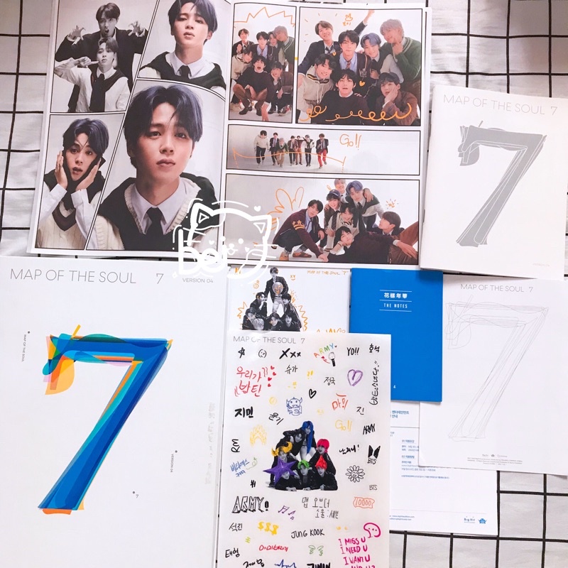 Jual BTS MOTS 7 ALBUM ONLY VERSI 4 MAP OF THE SOUL 7 BANGTAN (NAMJOON ...