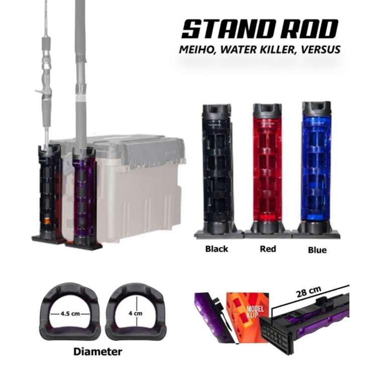 Jual STAND ROD FIRELOCK MEIHO VERSUS WATER KILLER | Shopee Indonesia