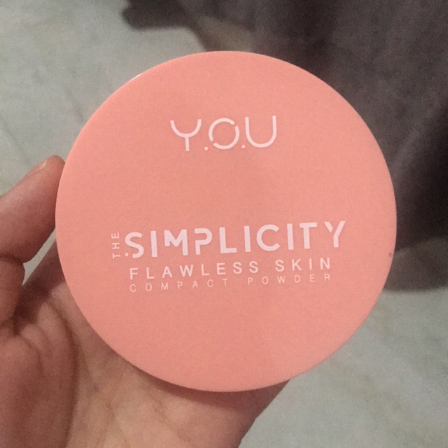 Jual you simplicity compact powder (preloved) | Shopee Indonesia