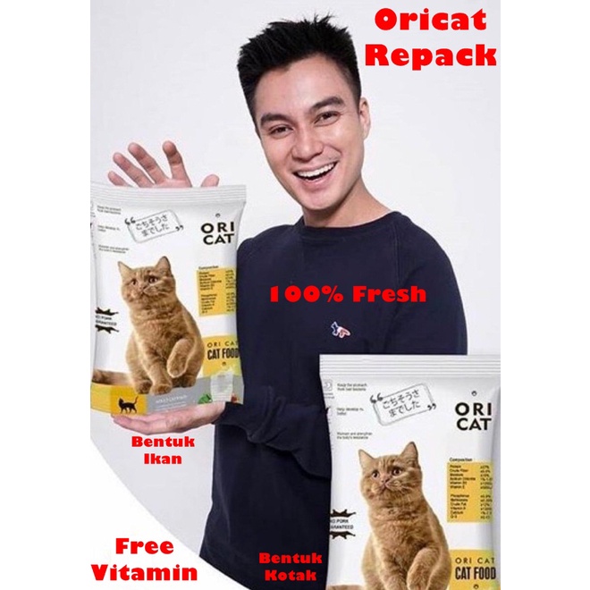 Jual Makanan Kucing Ori Cat 1kg Free Vitamin Dry Food Pakan Kering ...