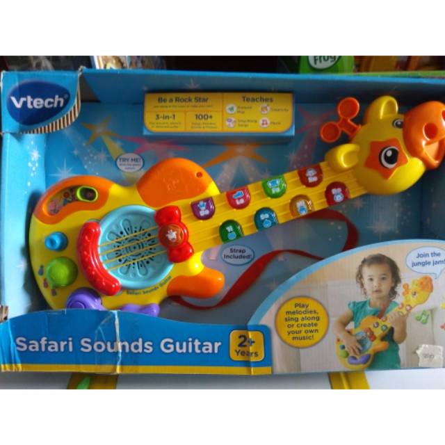 Jual Vtech safari sounds guitar | Shopee Indonesia