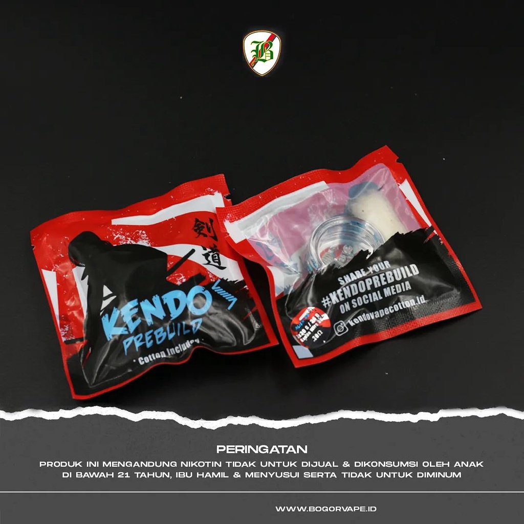 Jual Kendo R2 Prebuild Coil . 3x30G 0,20ohm | Shopee Indonesia