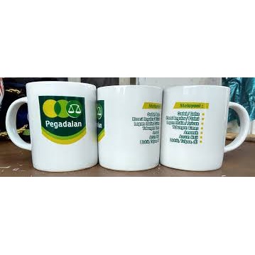 Jual Cetak Mug Custom termurah harga sudah termasuk dus satuan | Shopee ...