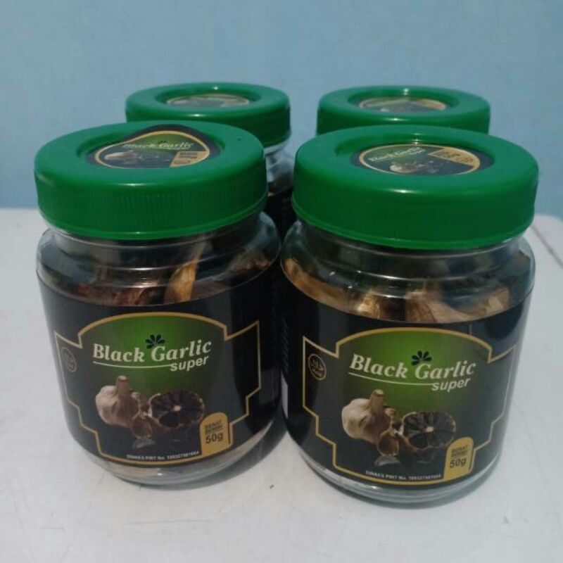 Jual BLACK GARLIC SUPER BAWANG HITAM BAWANG PUTIH FERMENTASI 50g ...