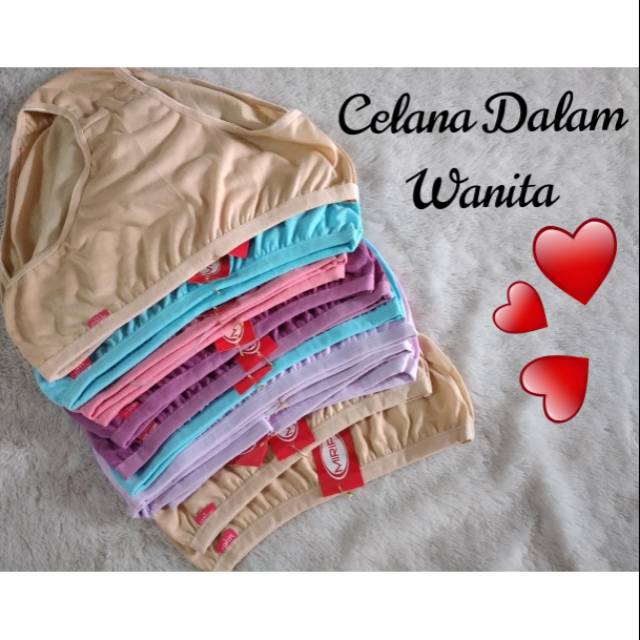 Jual 1 LUSIN ( 12 PCS ) CELANA DALAM CD WANITA REMAJA DAN DEWASA CELDAM ...