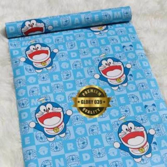 Jual Walpaper dinding doraemon square | Shopee Indonesia