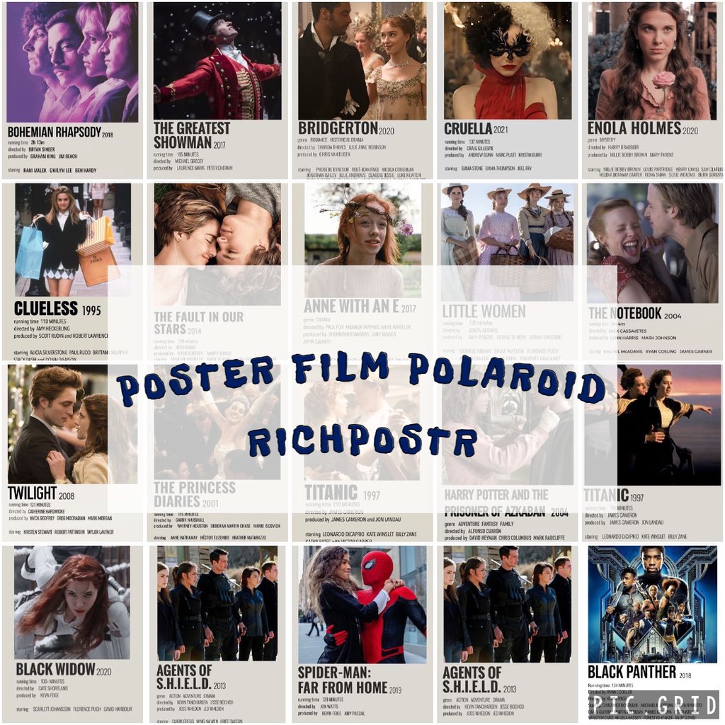 Jual POSTER Dinding FILEM POLAROID Album Lagu VIRAL - Dekorasi Hiasan ...
