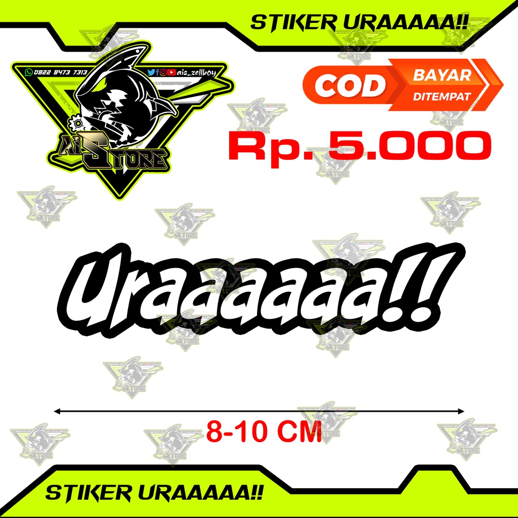 Jual Stiker Uraaaaaa!! | Shopee Indonesia