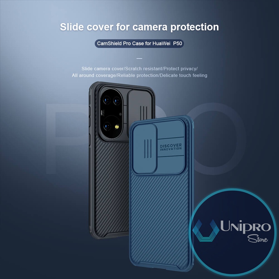 Jual Hard Case Nillkin CamShield Pro Huawei P50 / P50 Pro Original ...