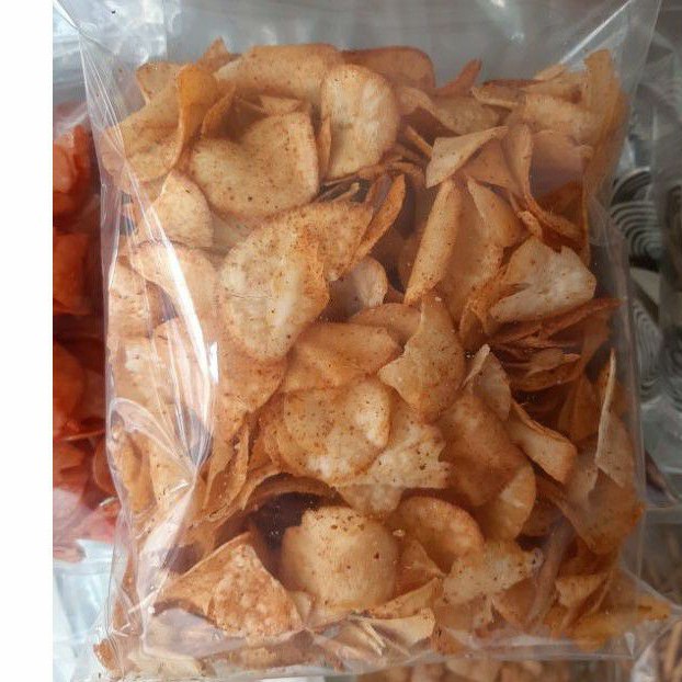 Jual Kripik Singkong Lada Pedas Asin 230gr (Kripset) /Keripik Singkong ...